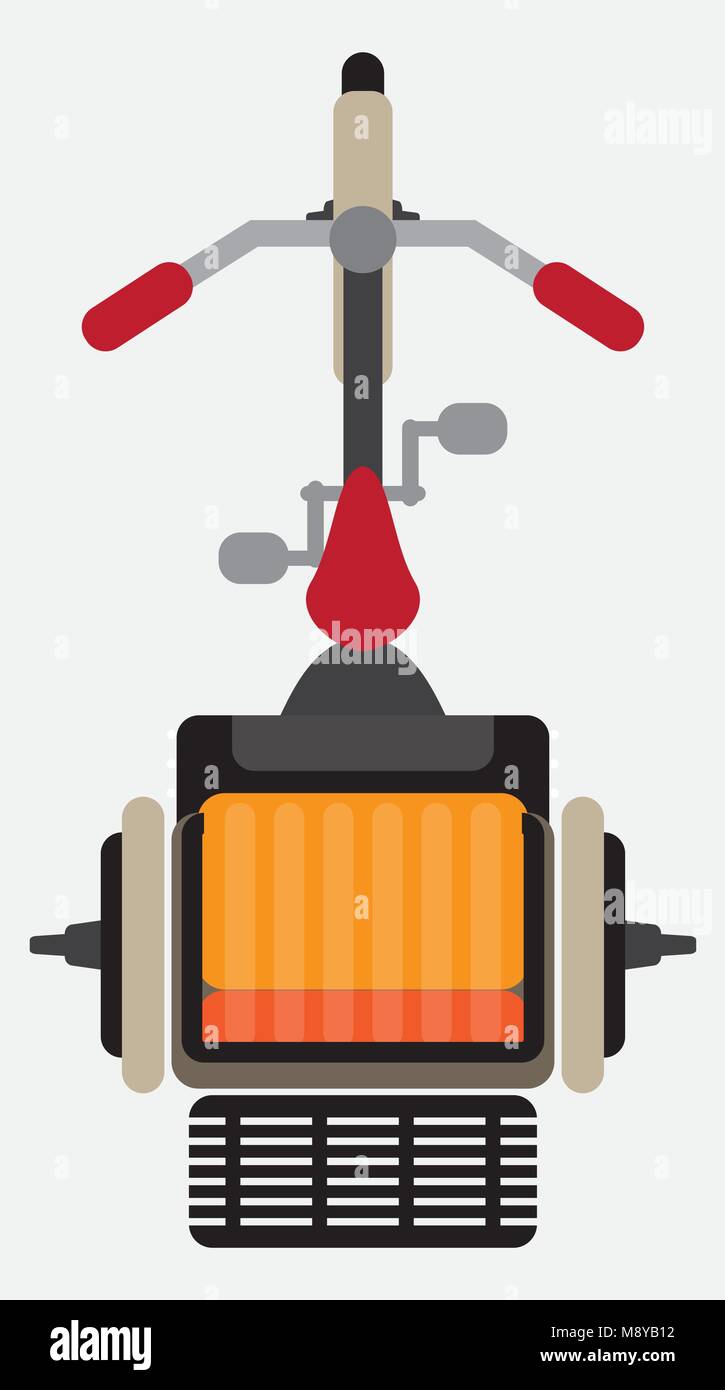 Top View Tricycle Passenger Vector and Illustration Stock Vector Image ...