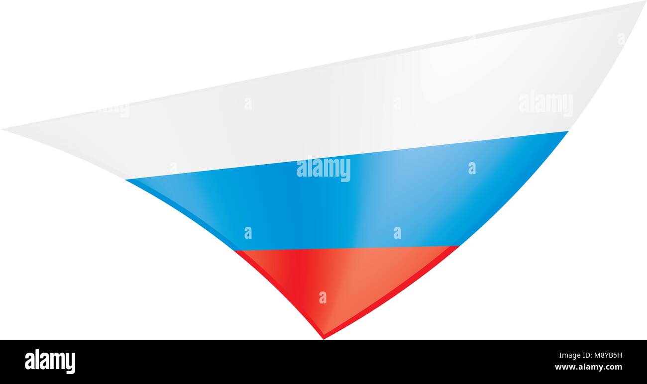 Russia flag, vector illustration Stock Vector Image & Art - Alamy