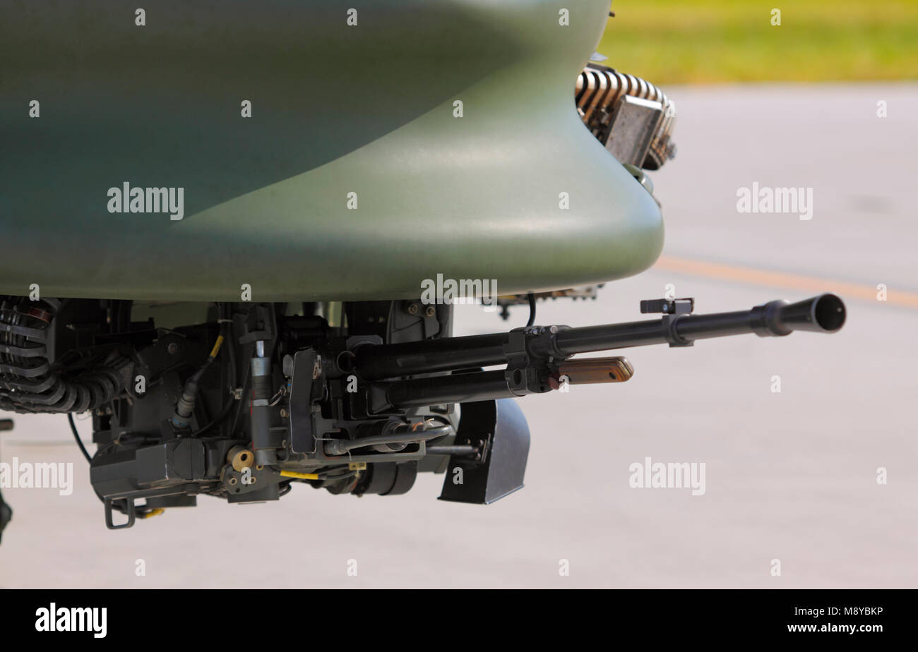 Helicopter machine gun hi-res stock photography and images - Alamy