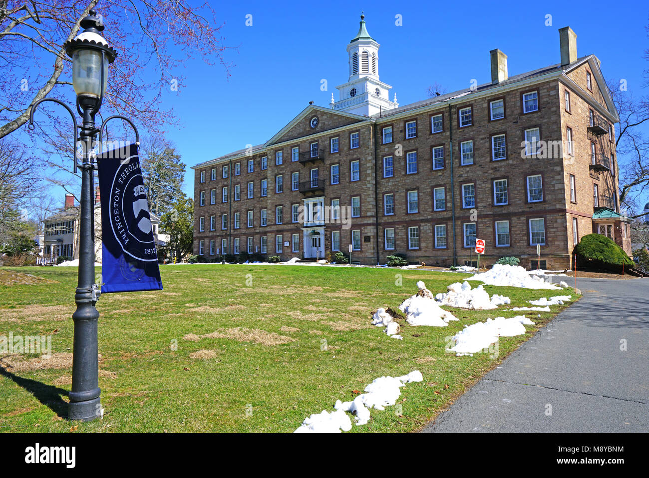 View of the campus of the Princeton Theological Seminary (PTS), a ...