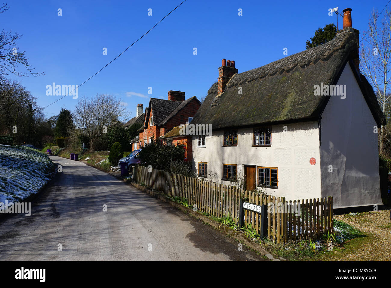 George Orwell's former home - 'The Stores' at Wallington Stock Photo ...