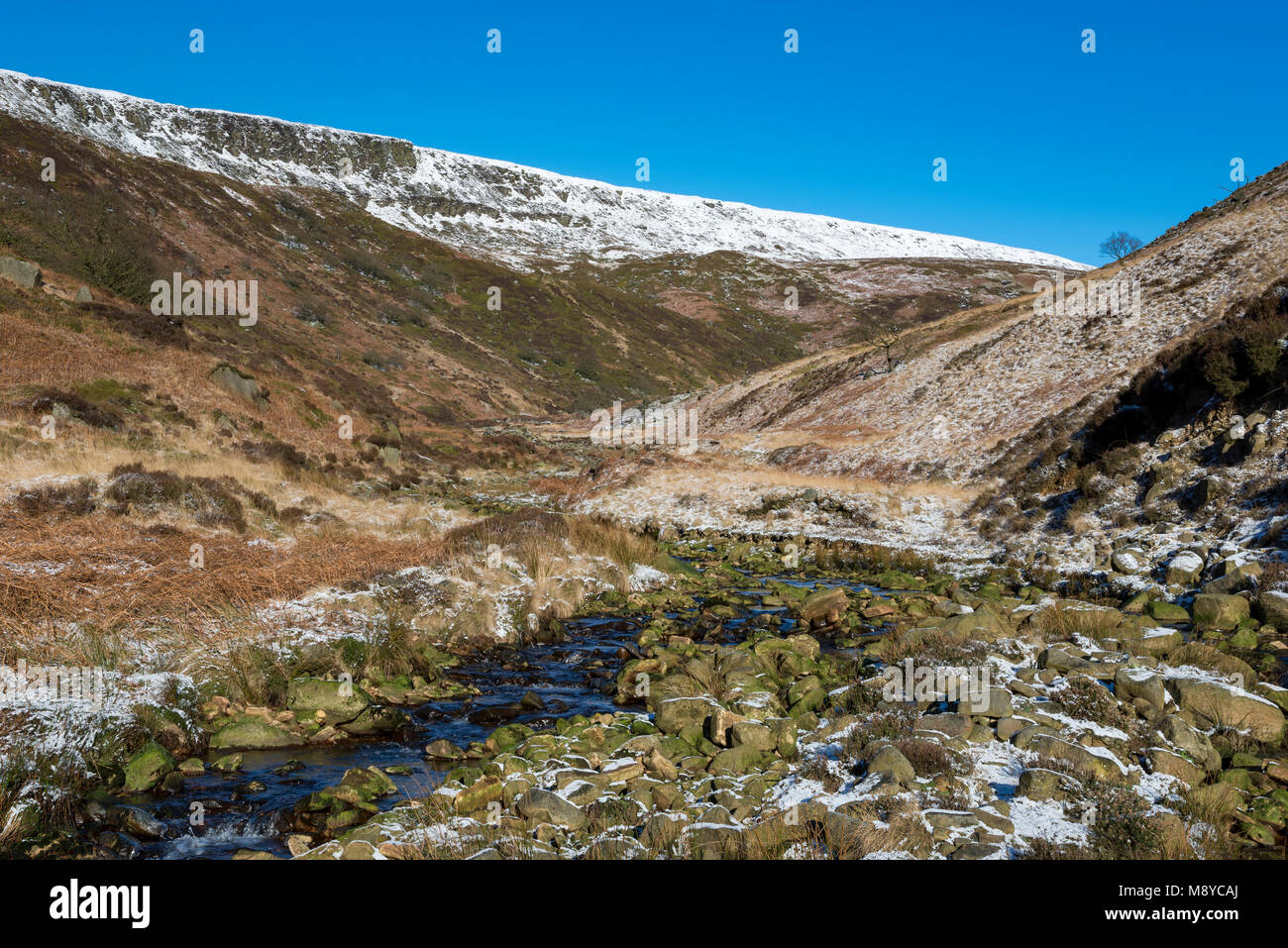 Crowden Brook near Glossop, North Derbyshire, England Stock Photo - Alamy