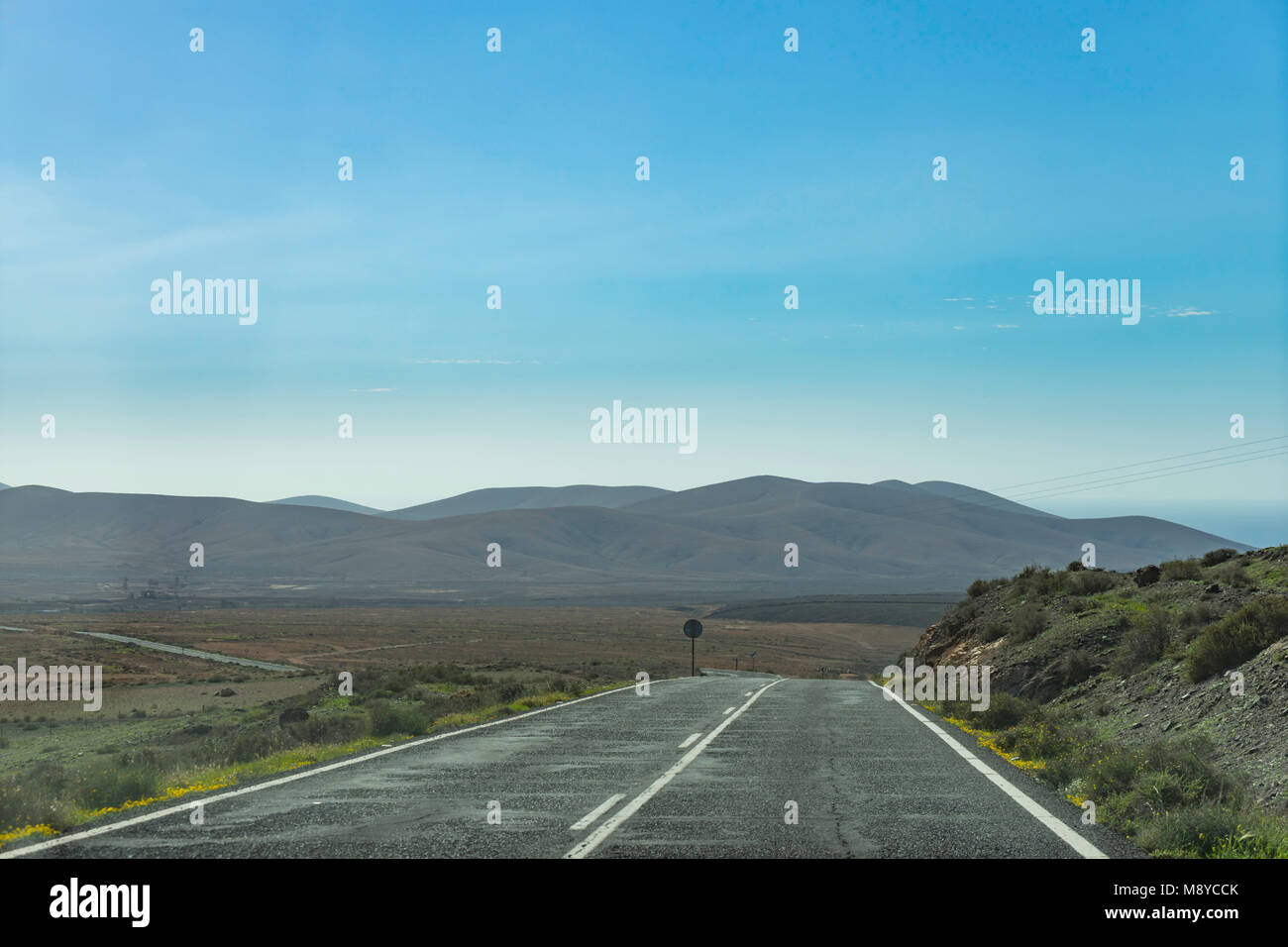 Beautiful rocks landscape in Canaries islands Stock Photo - Alamy