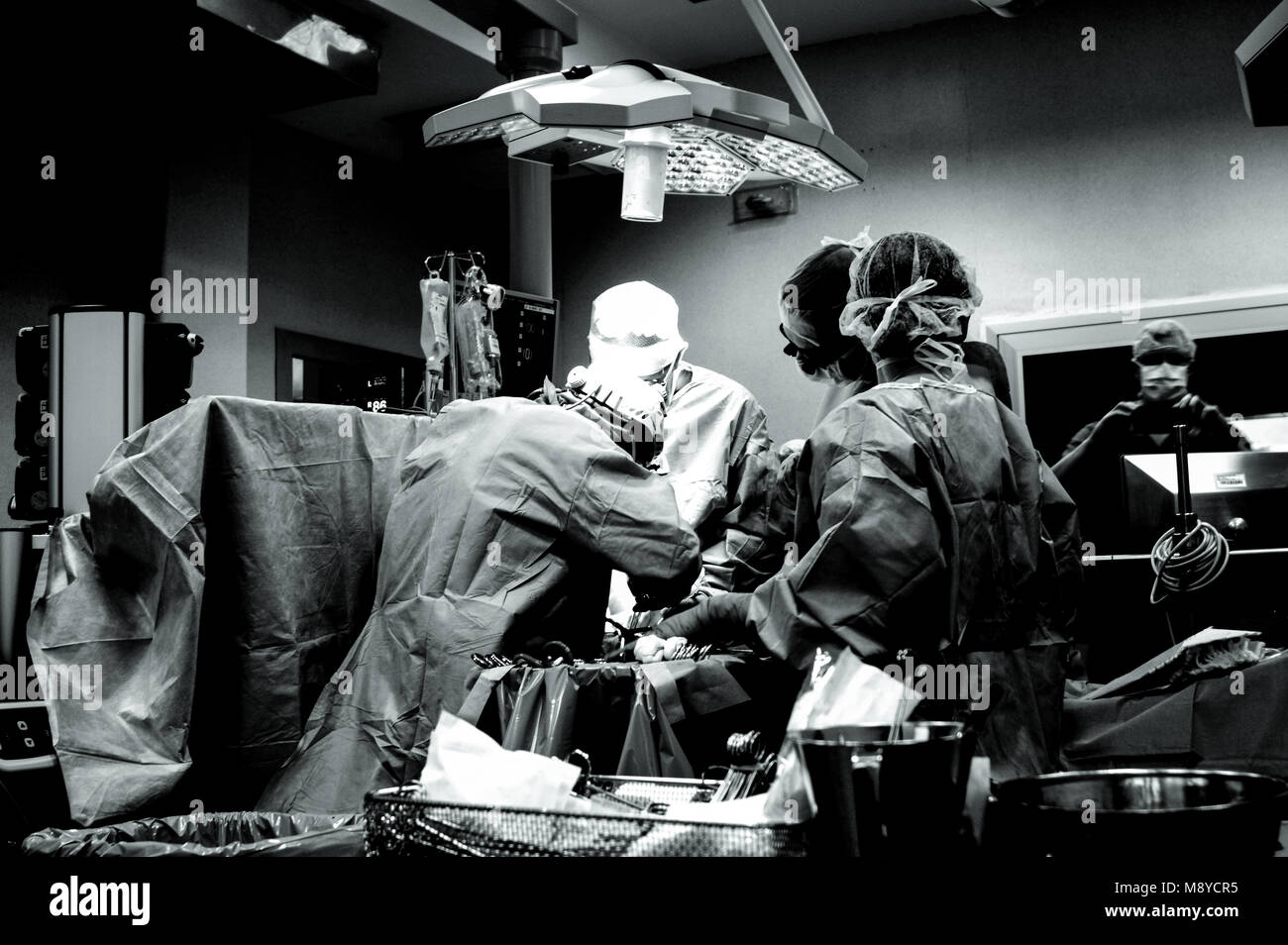 Surgeons at work Stock Photo - Alamy