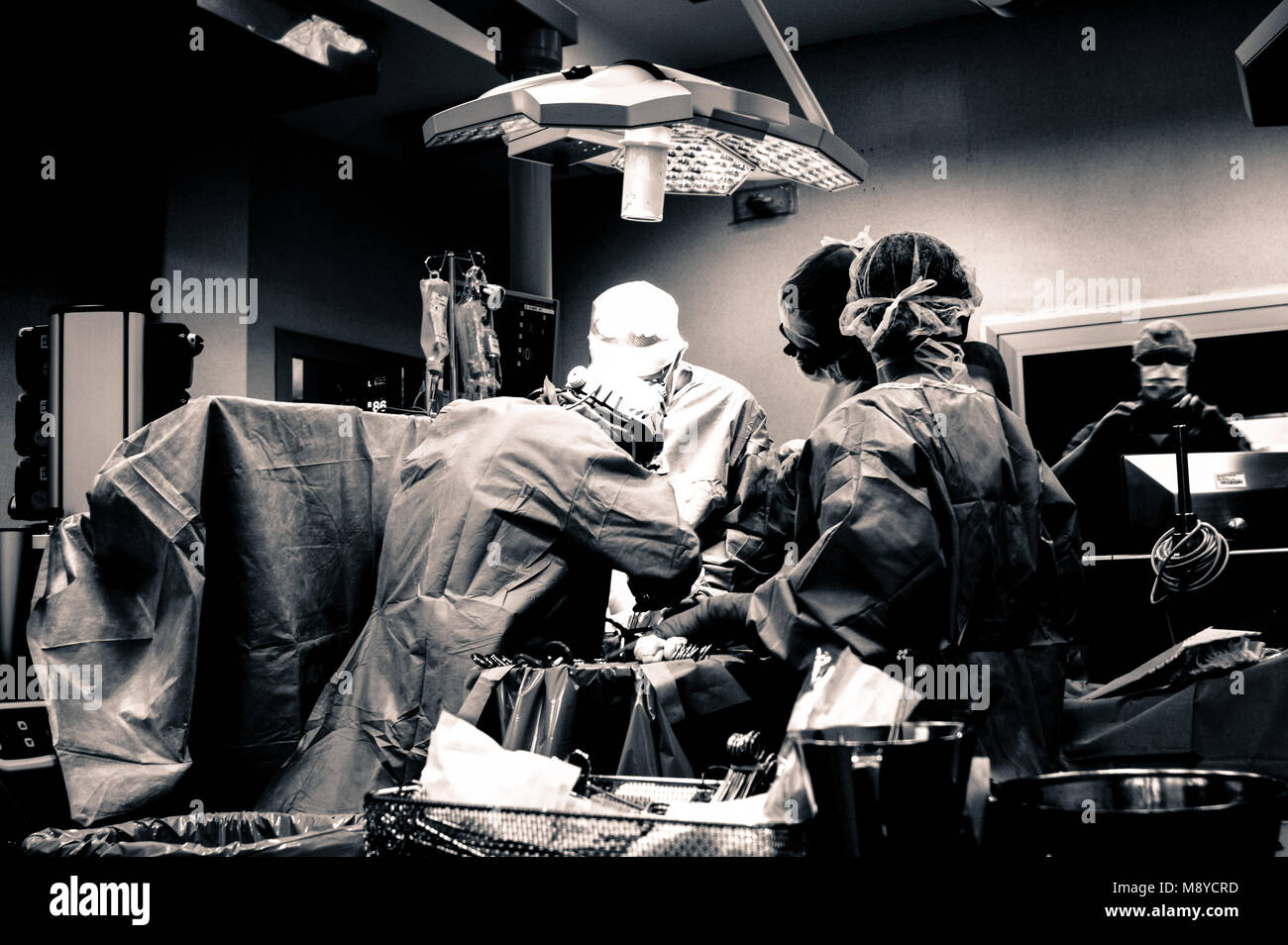 Surgeons at work Stock Photo - Alamy