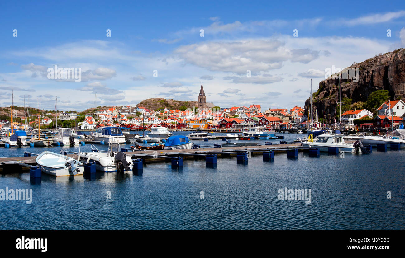 Fishing village Fjallbacka on the Swedish west coast Stock Photo - Alamy