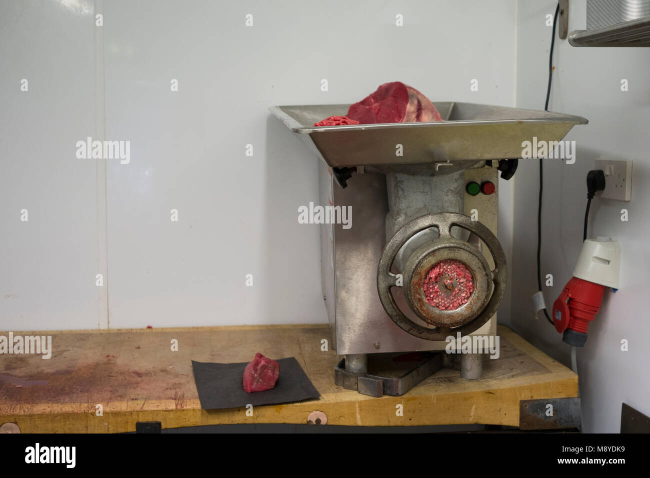 Mince making machine hi-res stock photography and images - Alamy