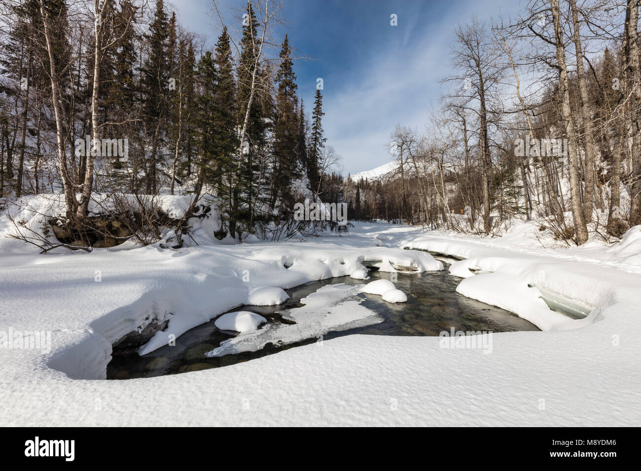 Talkeetna alaska winter hi-res stock photography and images - Alamy