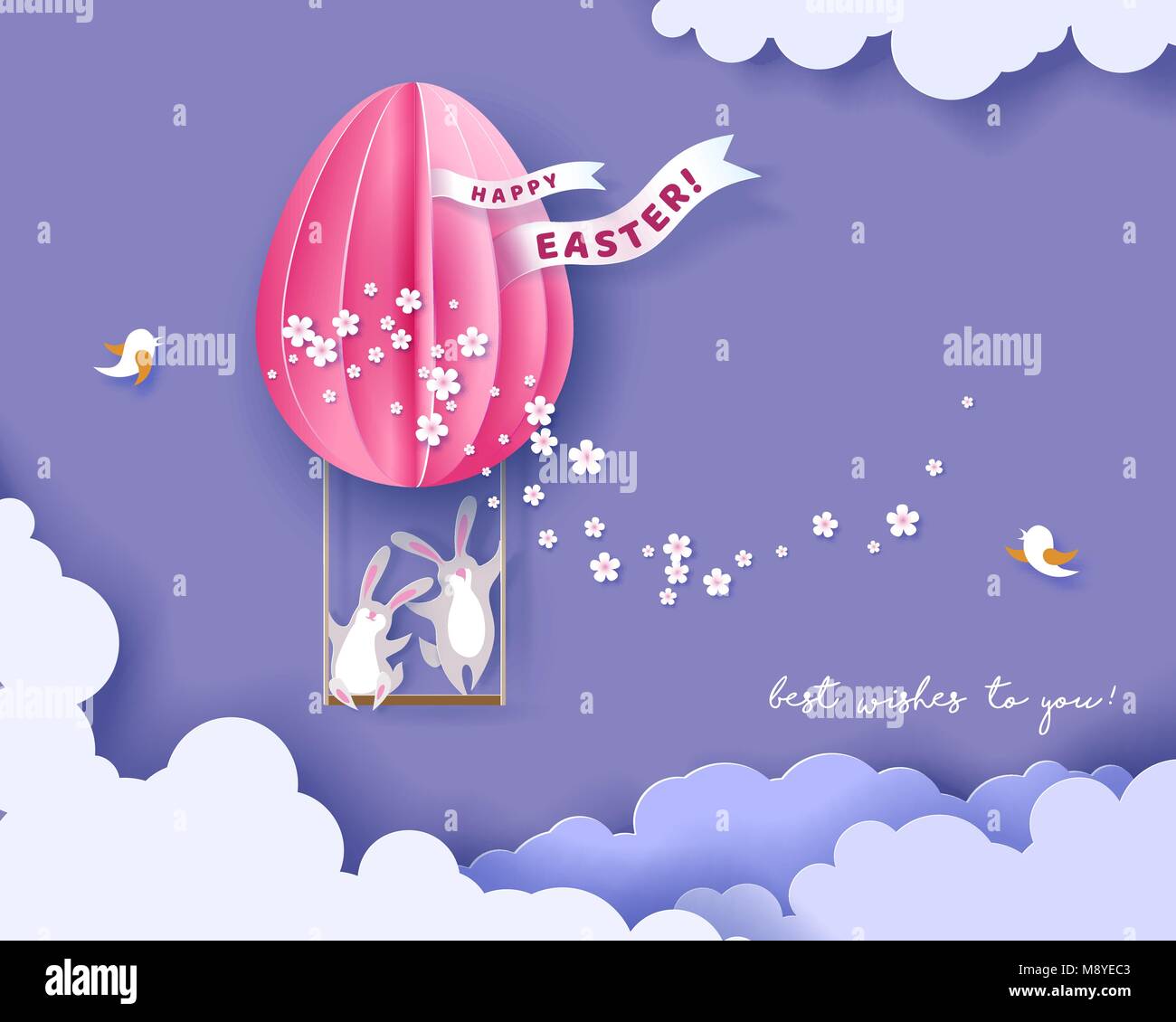 Rabbit shape cloud Stock Vector Images - Alamy
