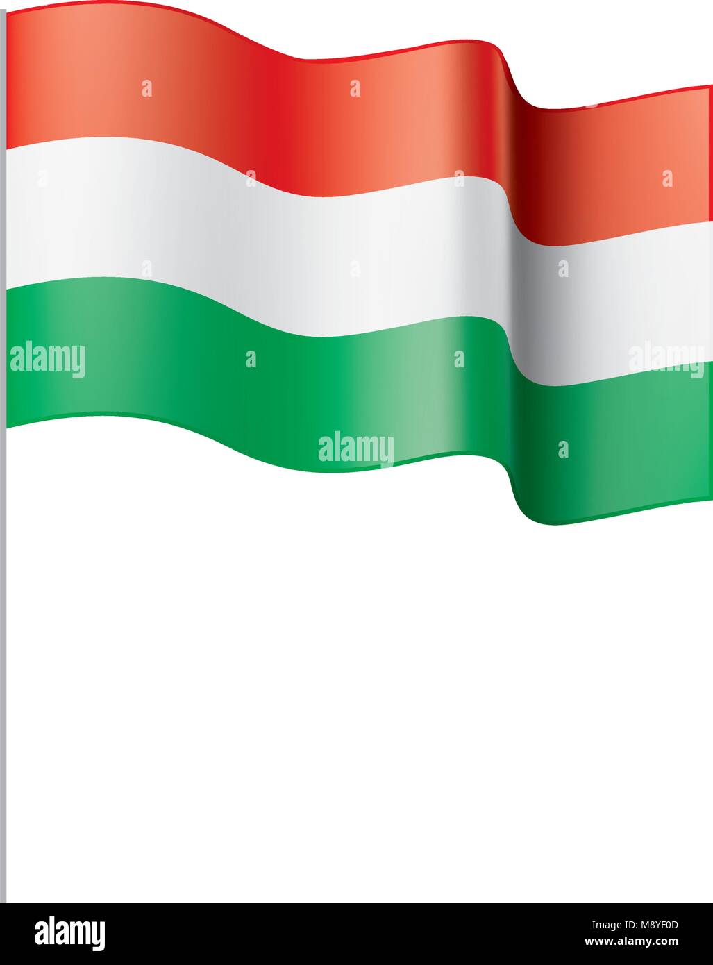 Hungary flag, vector illustration Stock Vector Image & Art - Alamy