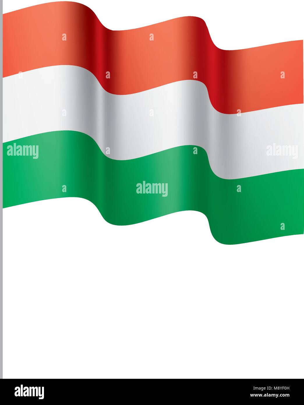 Hungary flag, vector illustration Stock Vector Image & Art - Alamy