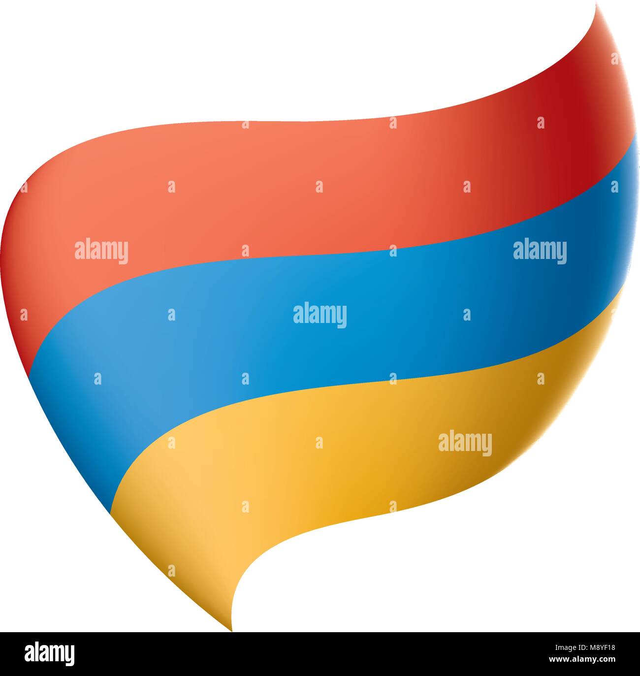 Armenia flag, vector illustration Stock Vector Image & Art - Alamy