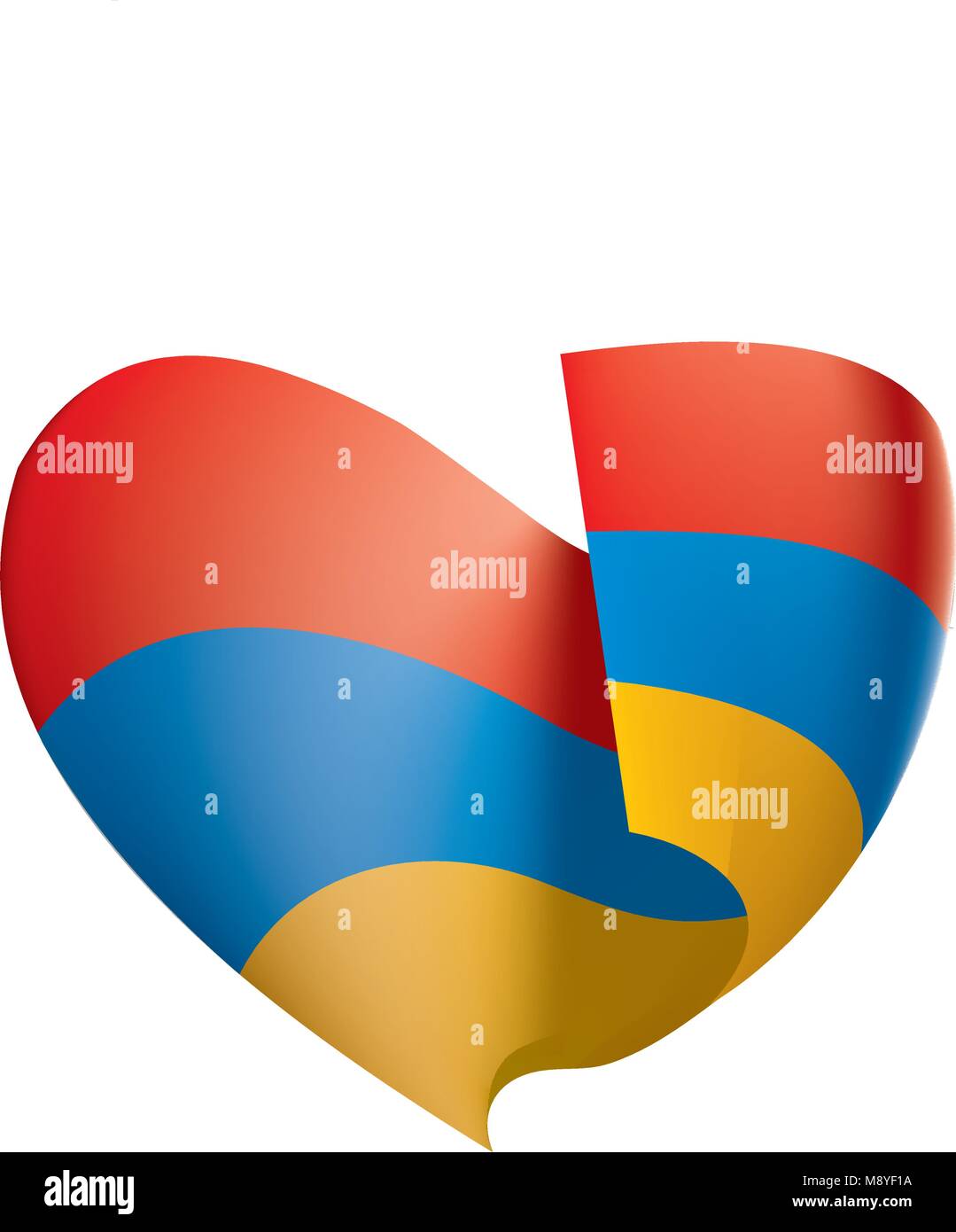 Armenia flag, vector illustration Stock Vector Image & Art - Alamy