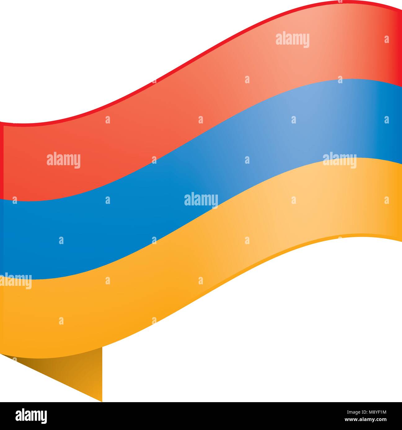 Armenia flag, vector illustration Stock Vector Image & Art - Alamy