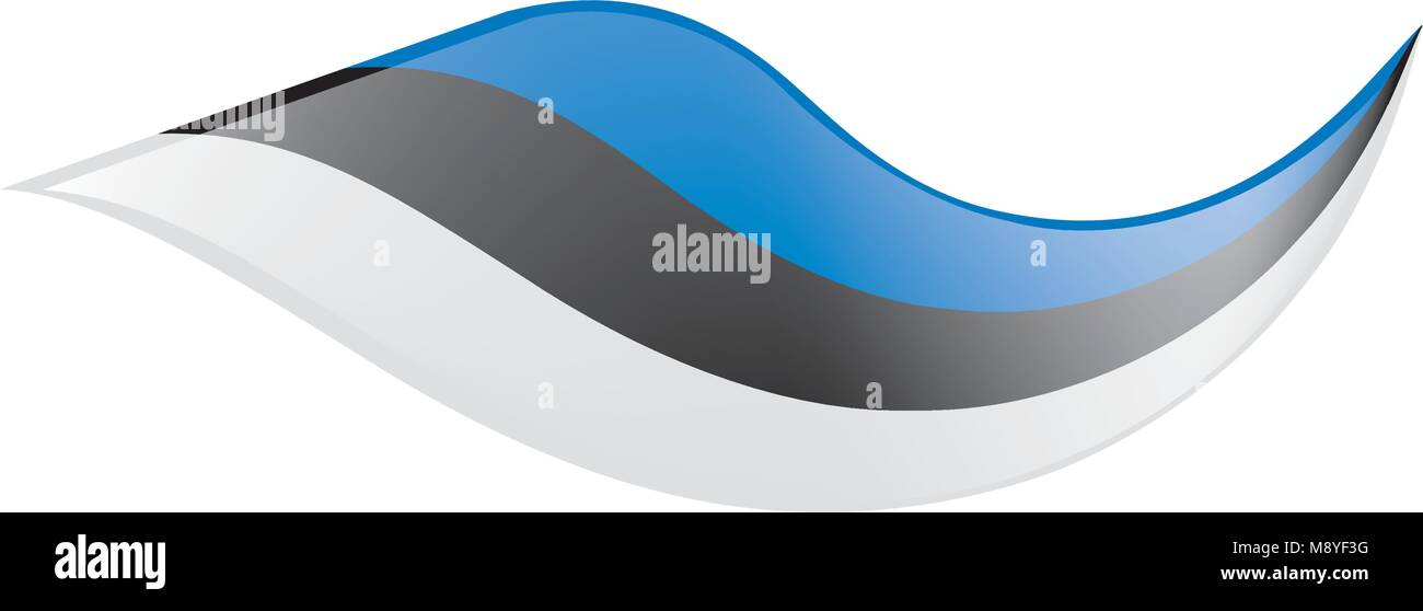 Estonia flag, vector illustration Stock Vector Image & Art - Alamy