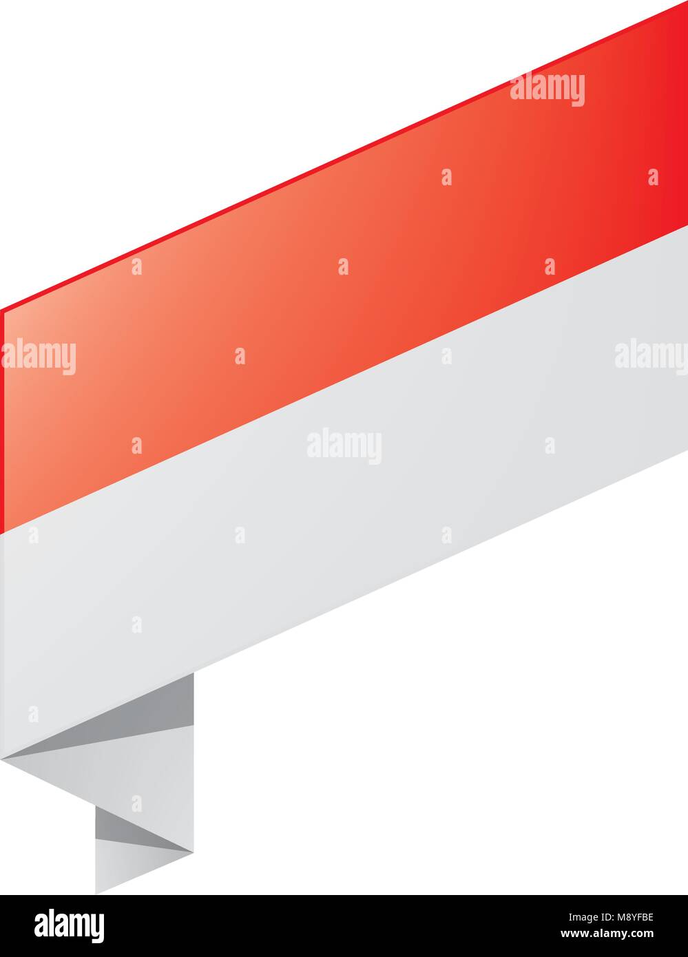 Indonesia flag, vector illustration Stock Vector Image & Art - Alamy