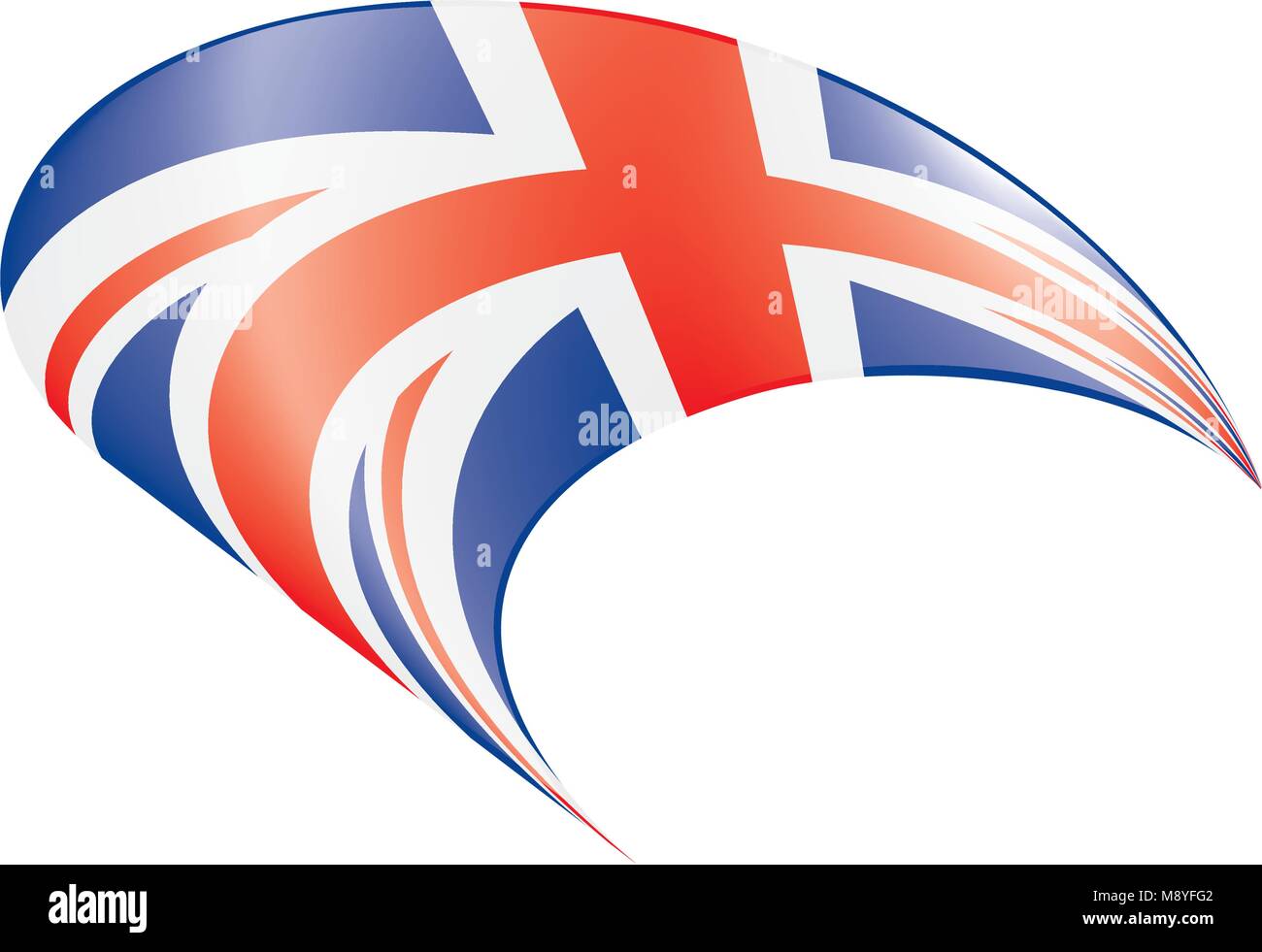 Flag of the United Kingdom, vector Stock Vector Image & Art - Alamy