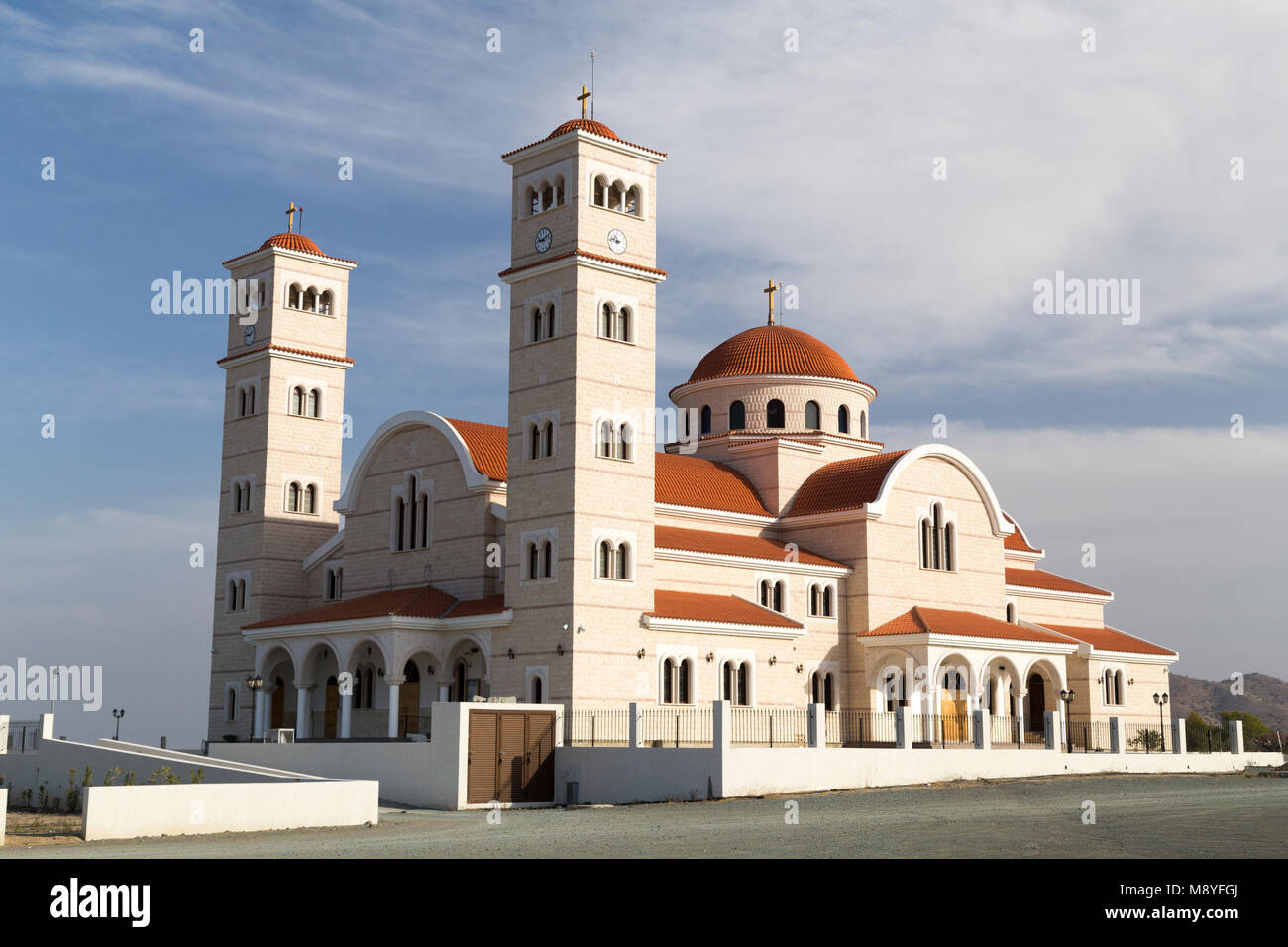 Cyprus, Kornos, the new temple of Timios Prodromos (St John the Baptist ...