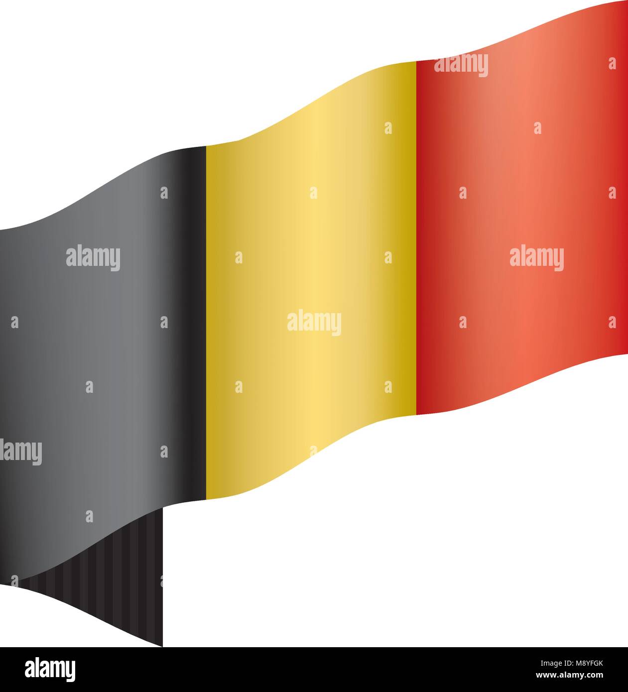 Flag of Belgium, Vector illustration Stock Vector Image & Art - Alamy