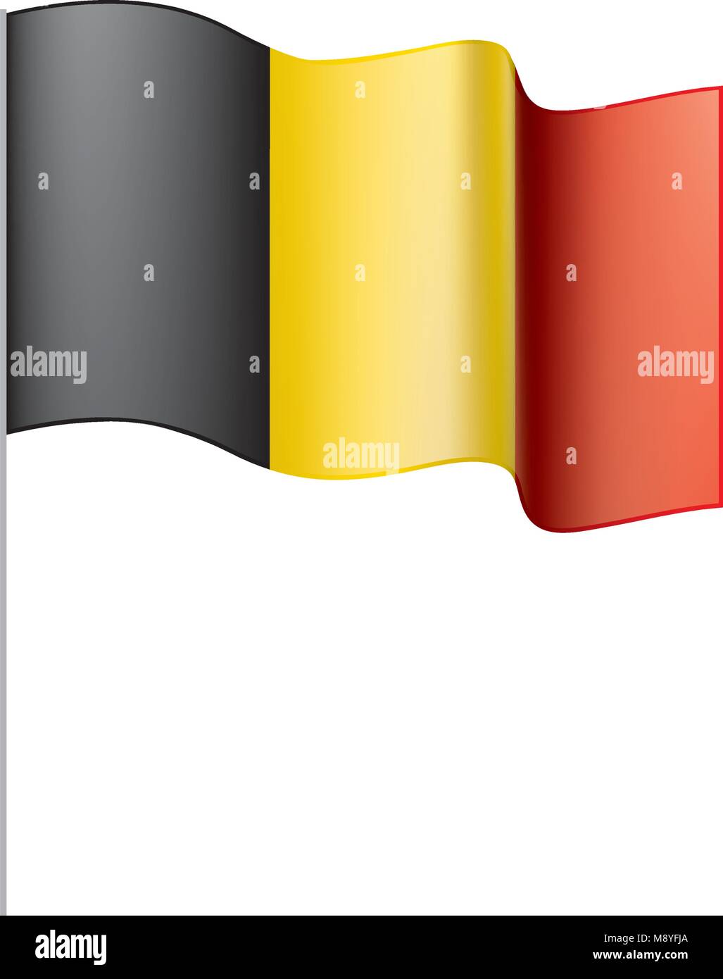 Flag of Belgium, Vector illustration Stock Vector Image & Art - Alamy