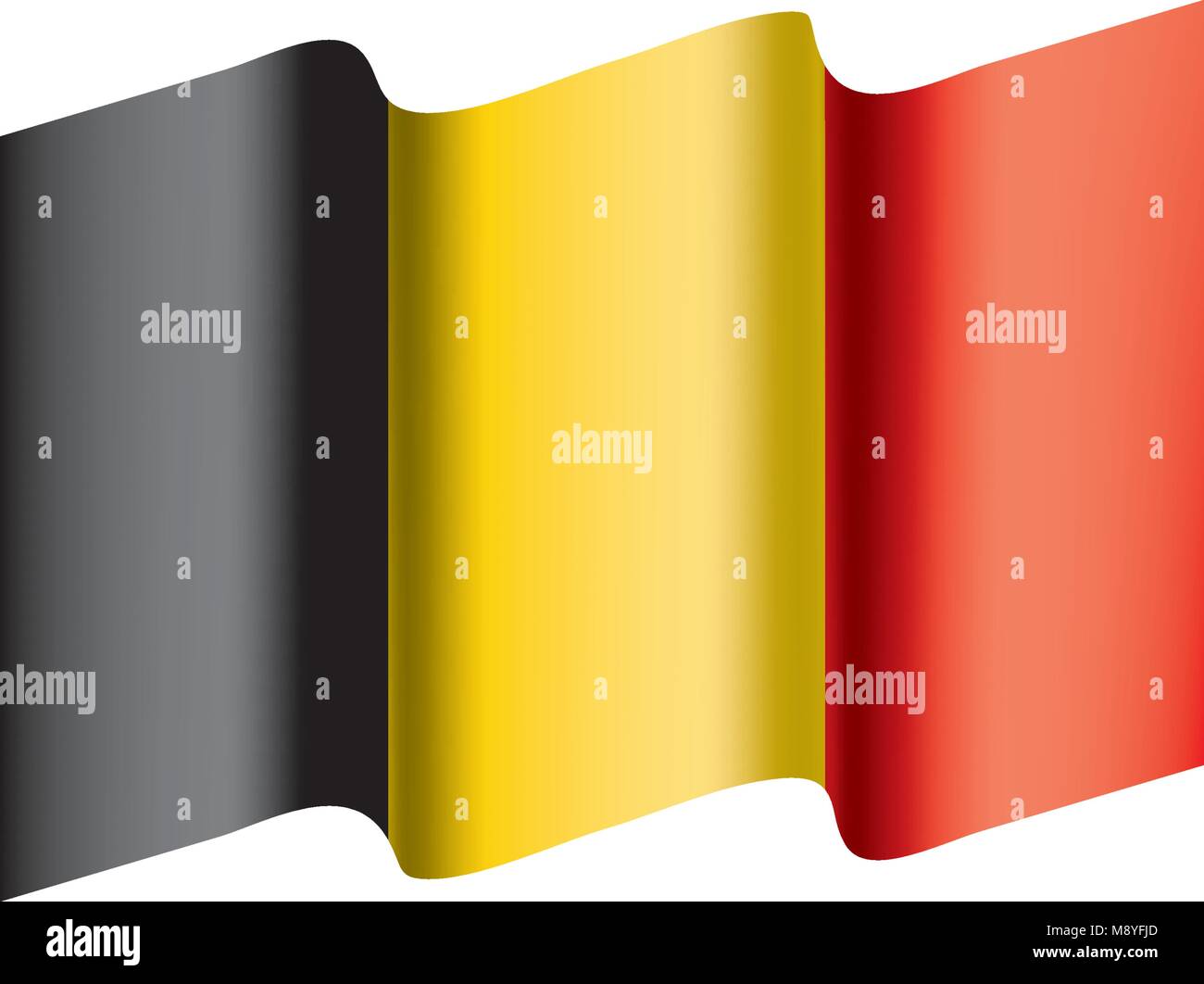 Flag of Belgium, Vector illustration Stock Vector Image & Art - Alamy