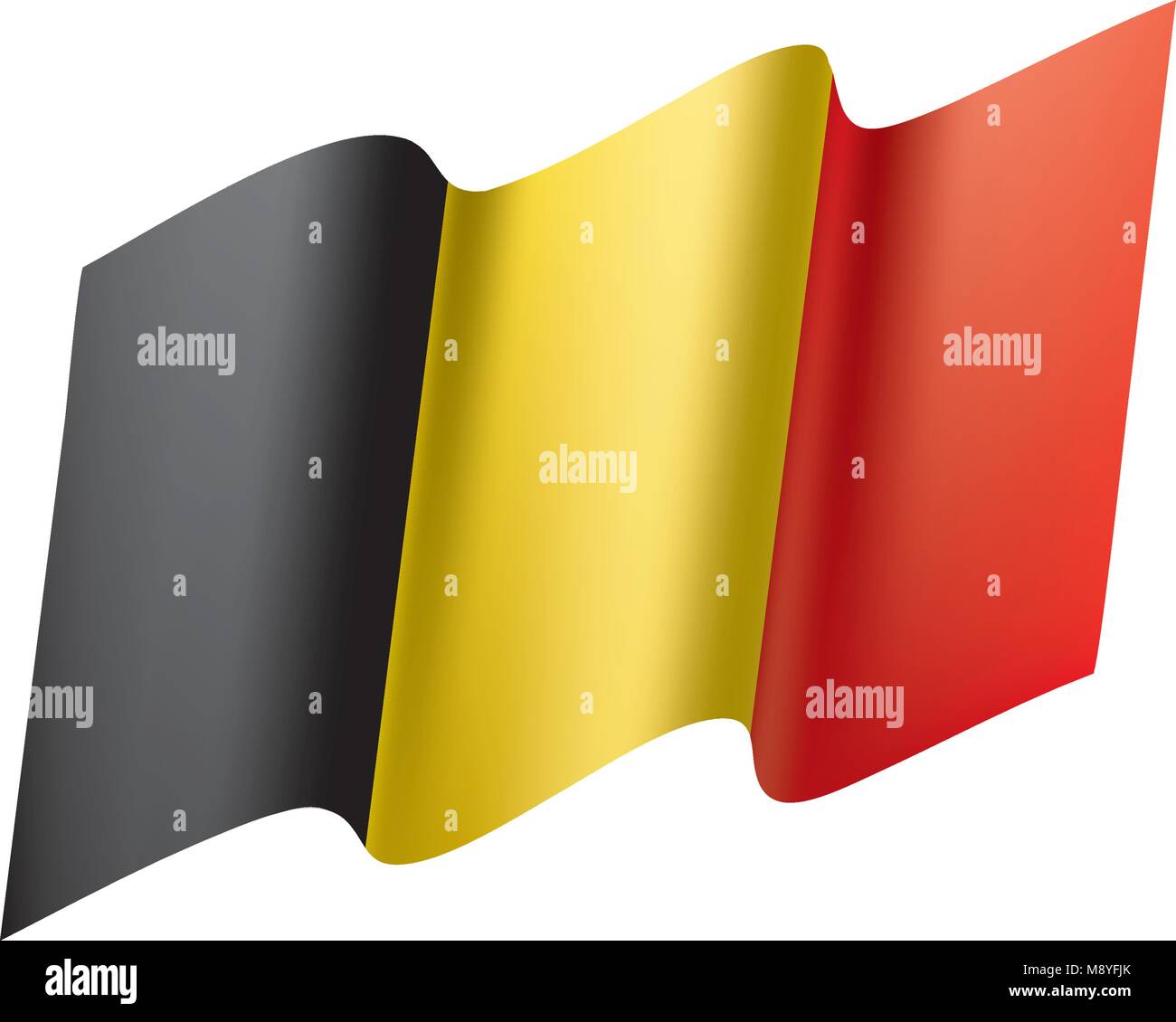 Flag of Belgium, Vector illustration Stock Vector Image & Art - Alamy