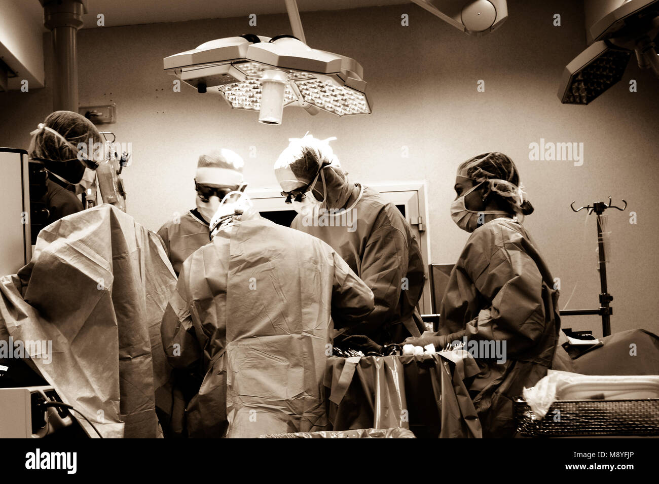 Surgeons at work Stock Photo - Alamy