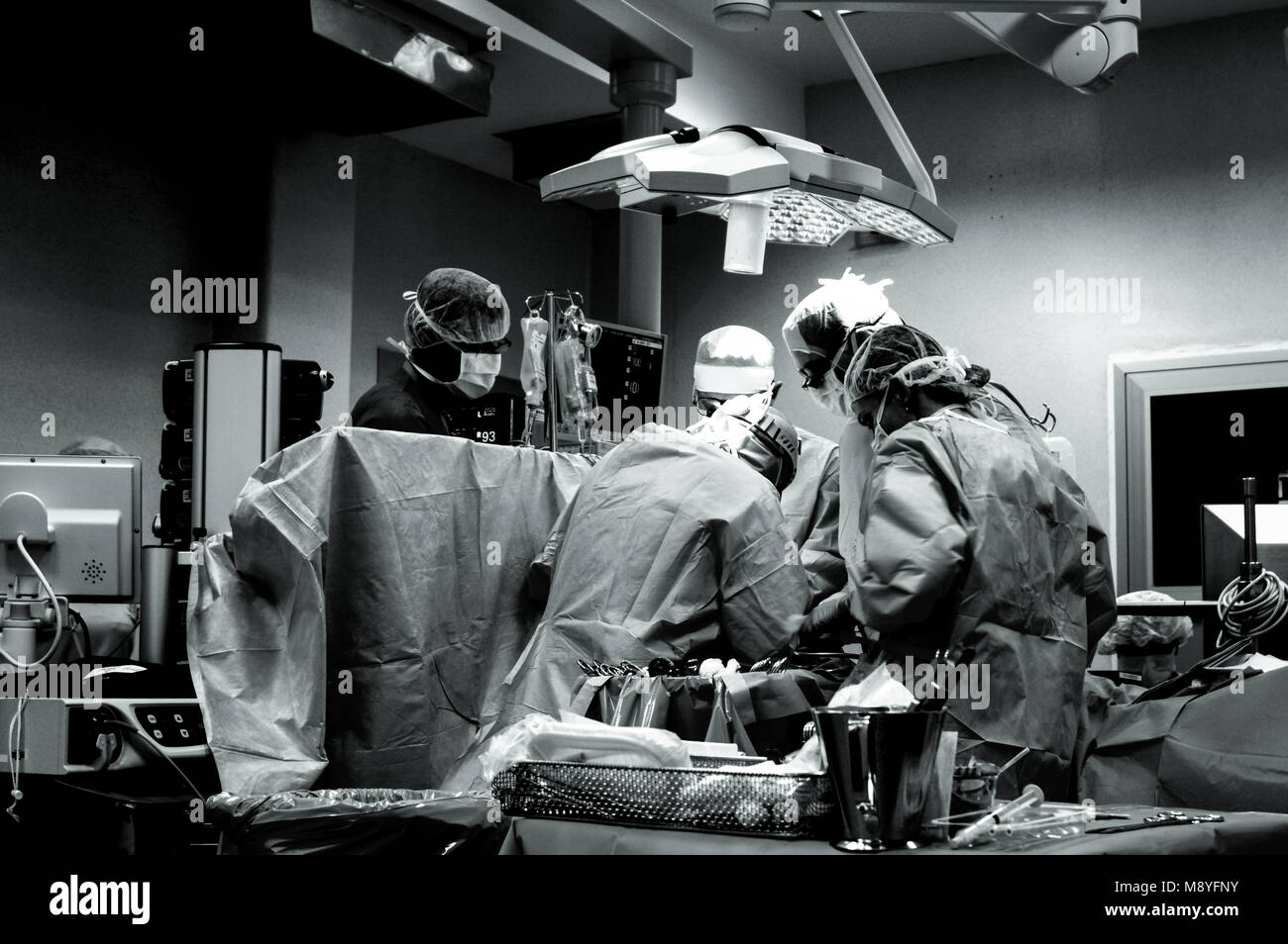 Surgeons at work Stock Photo - Alamy