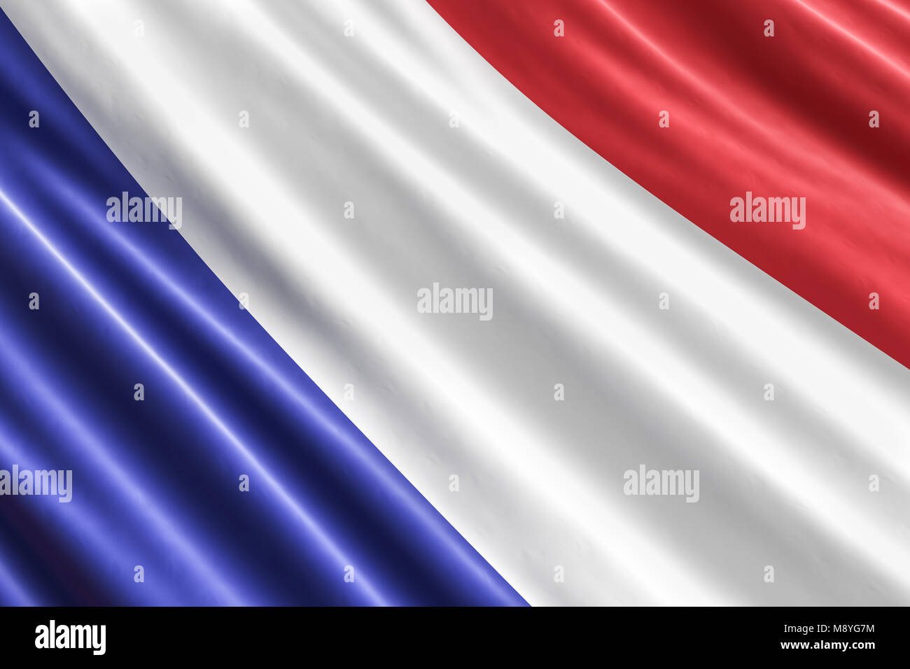 French flag background, 3D rendering Stock Photo - Alamy
