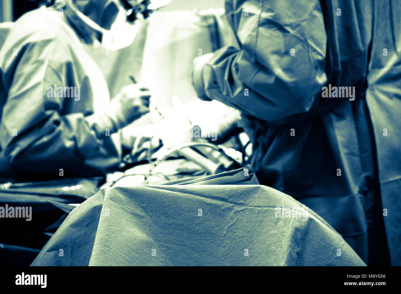 Surgeons at work Stock Photo - Alamy