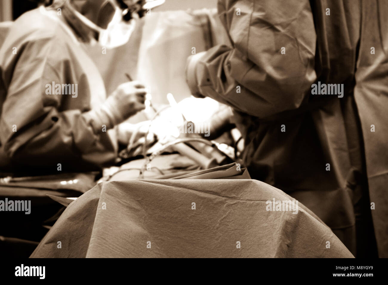 Surgeons at work Stock Photo - Alamy