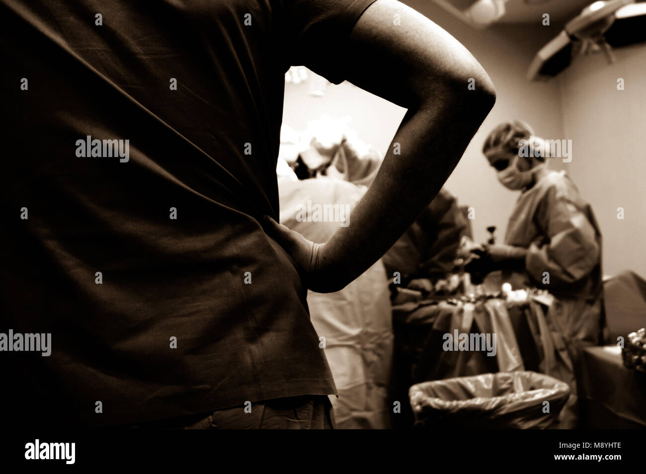 Surgeons at work Stock Photo - Alamy