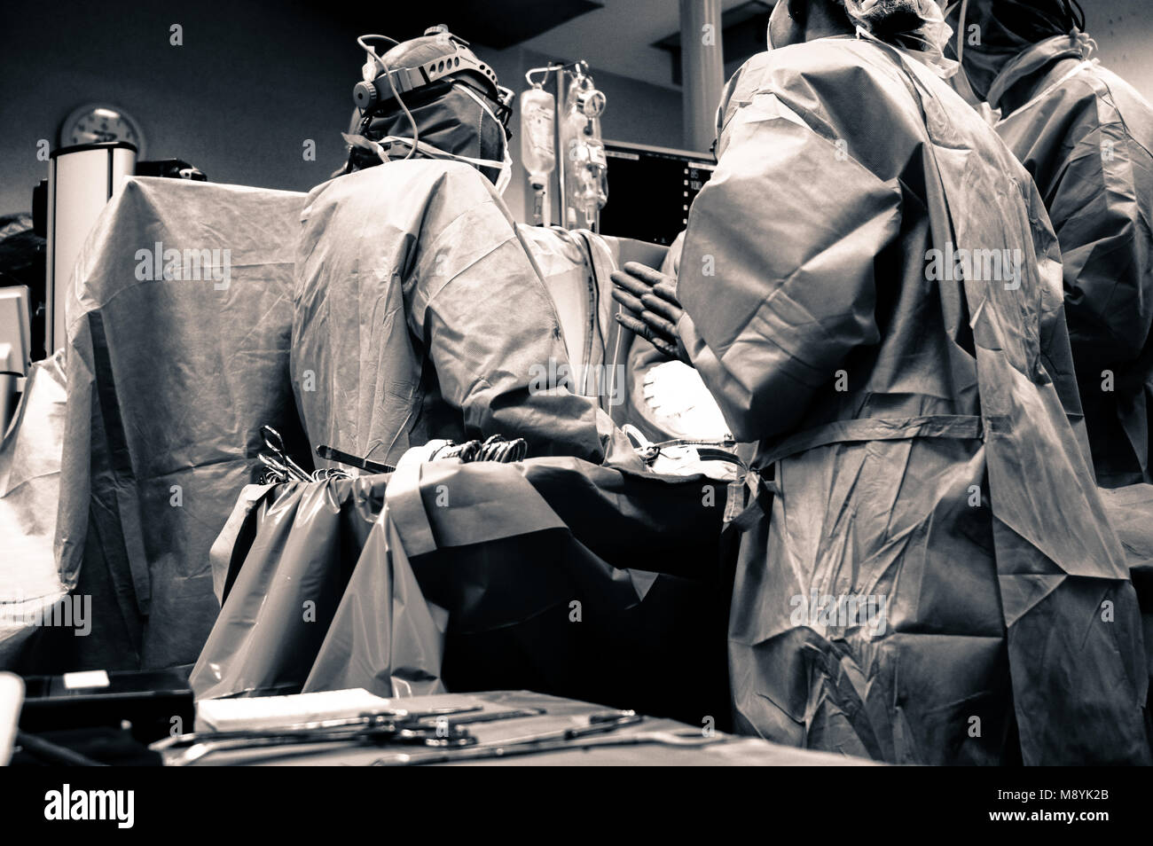 Surgeons at work Stock Photo - Alamy