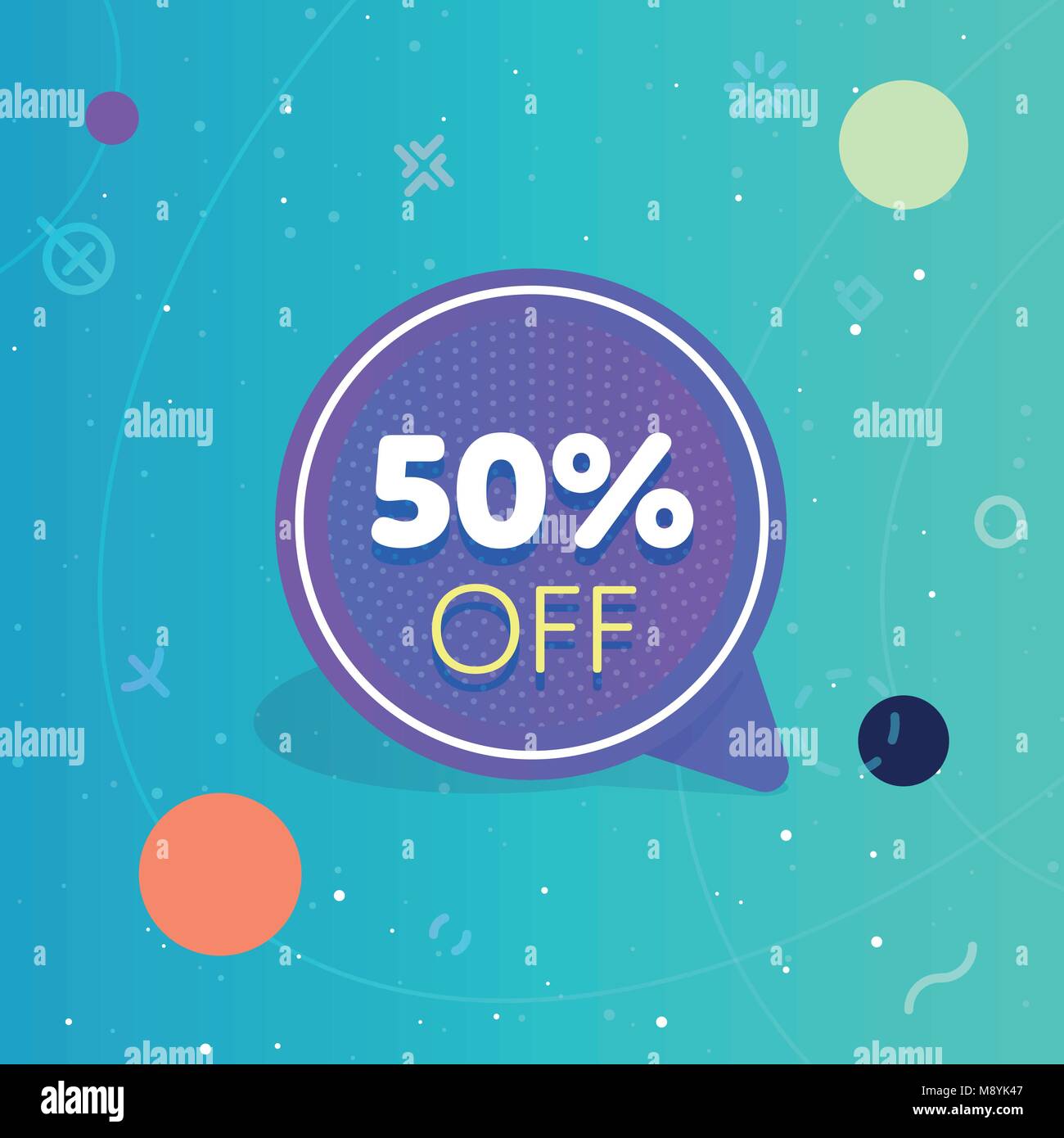 50 offer tag Stock Vector Images - Alamy