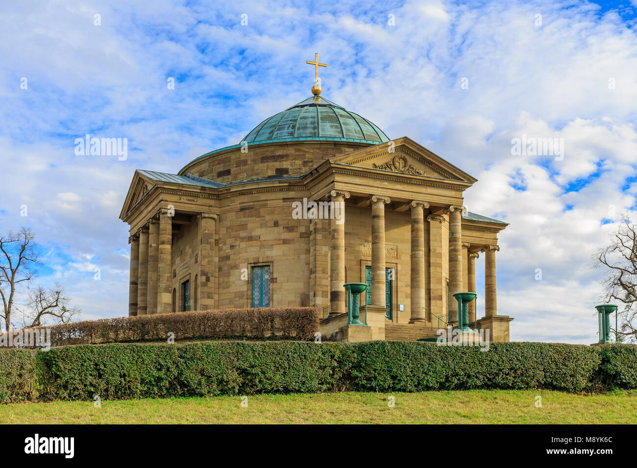 The Mausoleum Grabkapelle on the Wuerttemberg in Stuttgart Rotenberg ...