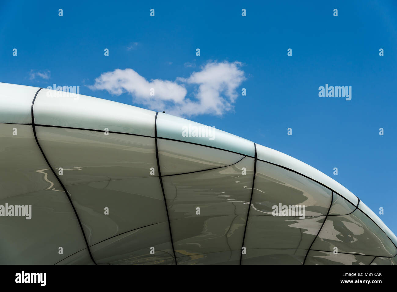 Innsbruck, Austria - August 9, 2017: Funicular station designed by Zaha ...