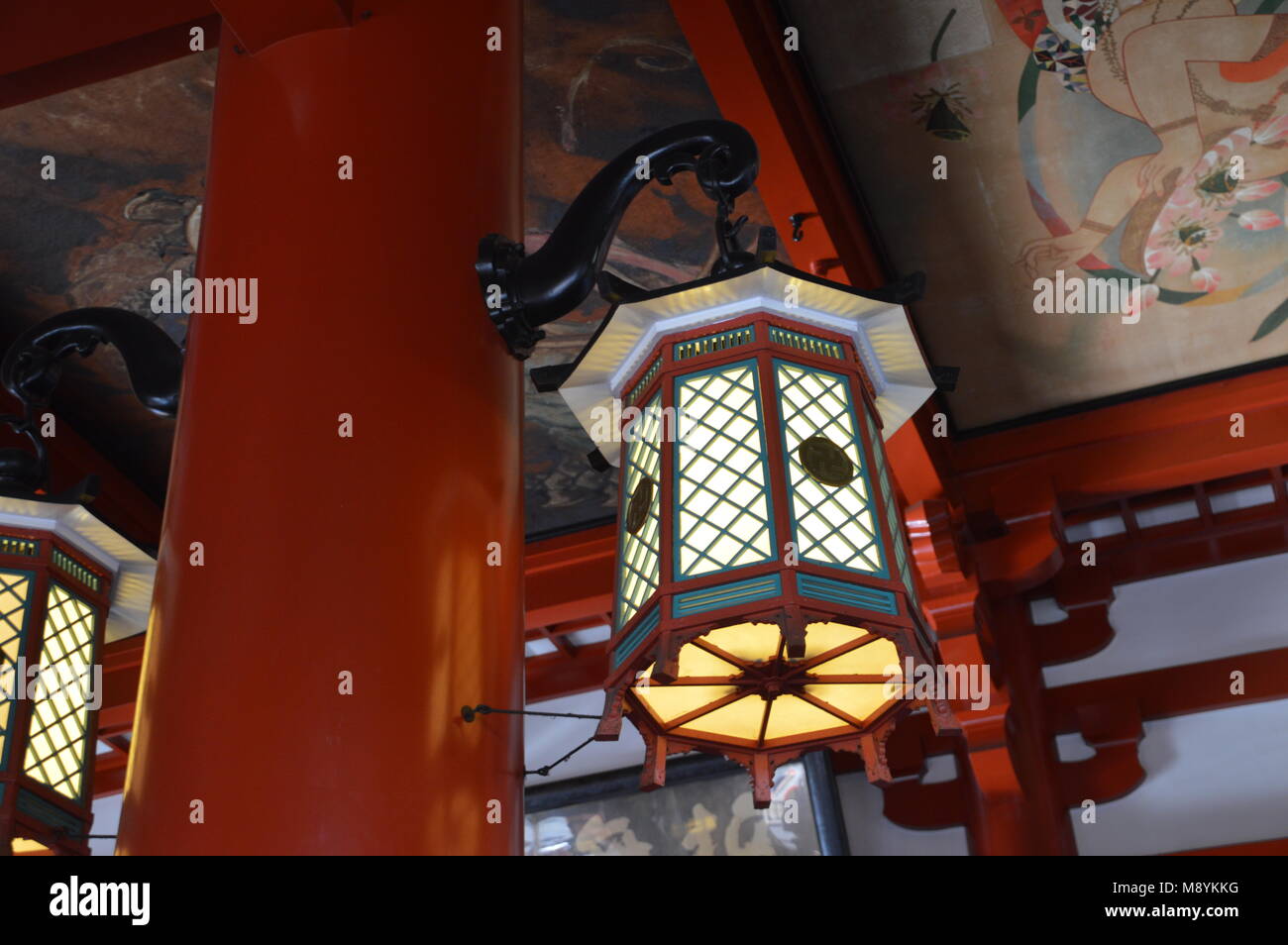 Inside the sensoji temple hi-res stock photography and images - Alamy
