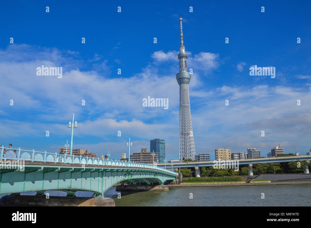 View On The Sumida River Tokyo Japan Stock Photo - Alamy