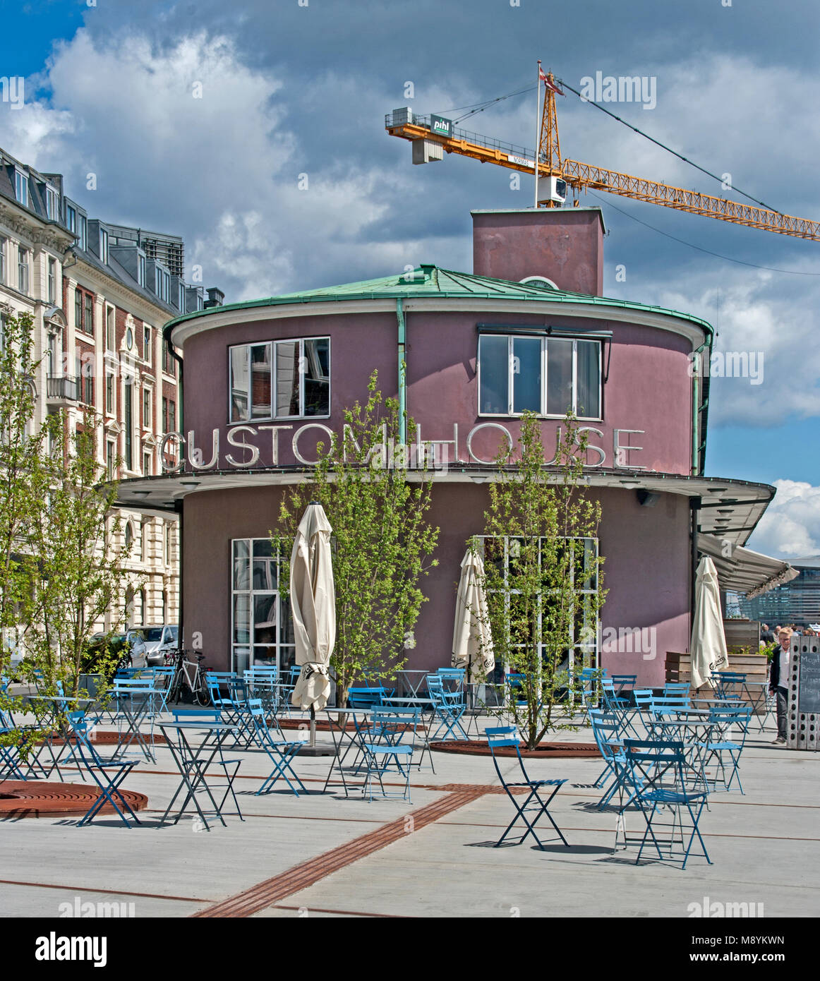 Custom House Restaurant, Copenhagen, Denmark Stock Photo - Alamy