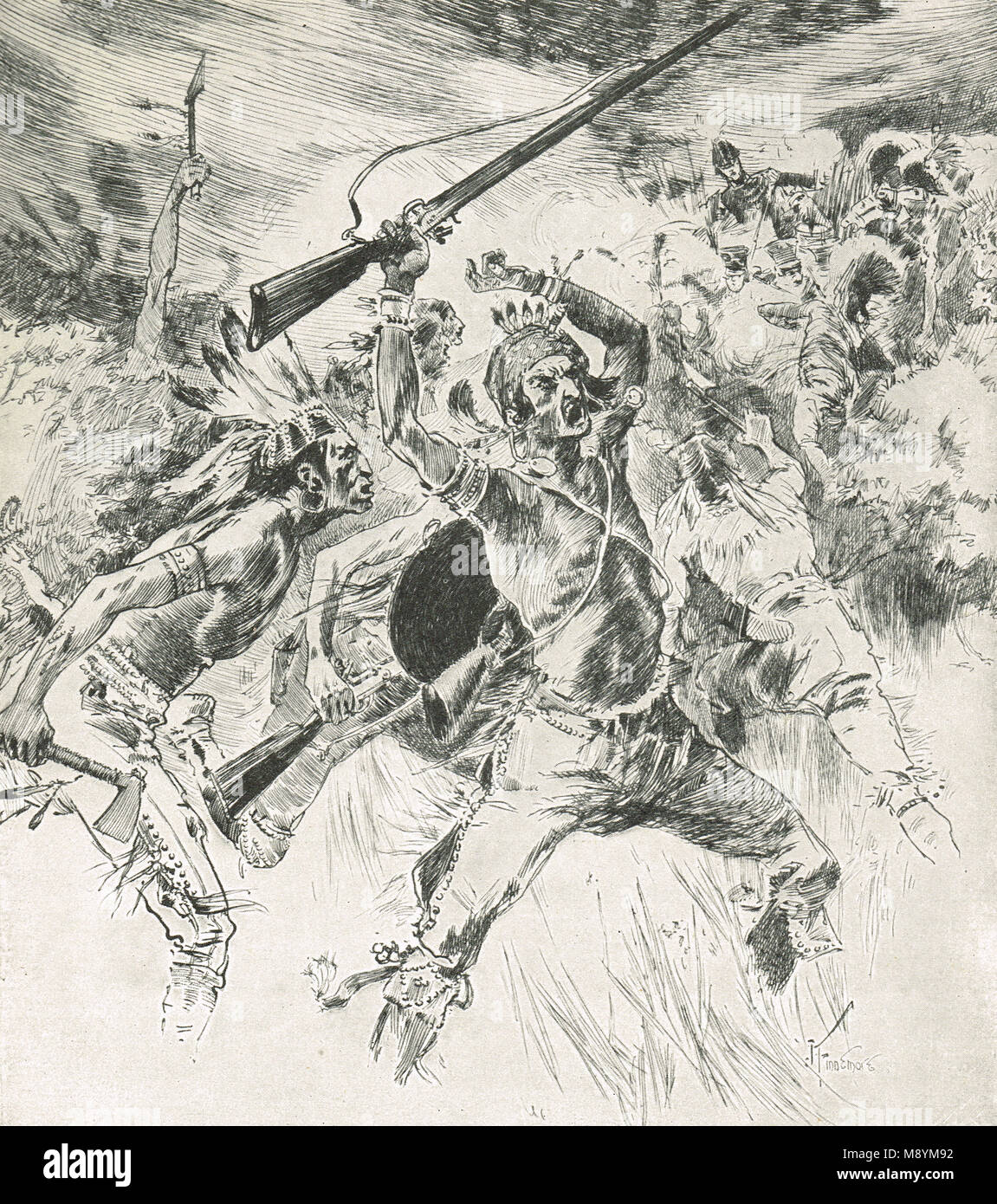 Shawnee chief hi-res stock photography and images - Alamy