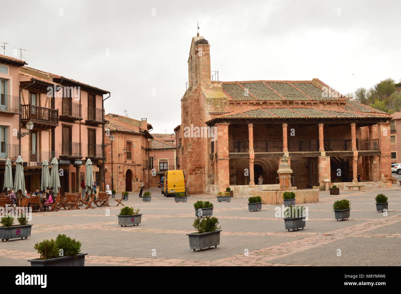 Wonderful Town Square Ayllon Cradle Of The Red Villages In addition Of ...