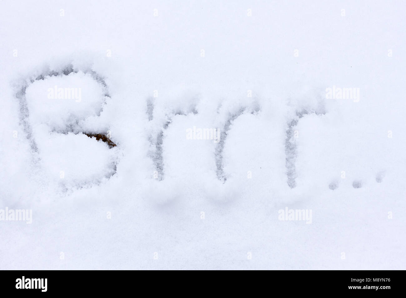 Brrr hi-res stock photography and images - Alamy