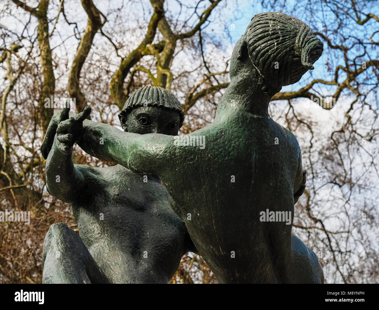 Joy of Life Sculpture Stock Photo - Alamy