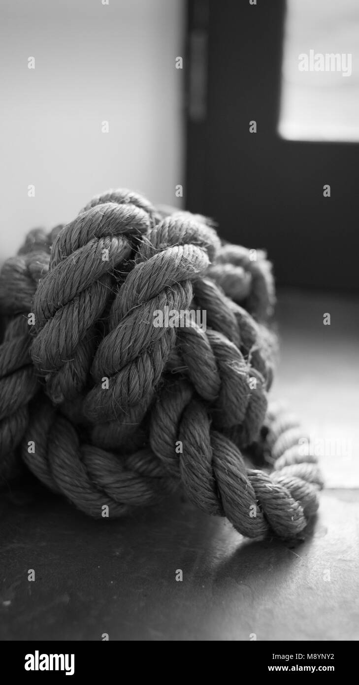 White large rope hi-res stock photography and images - Alamy