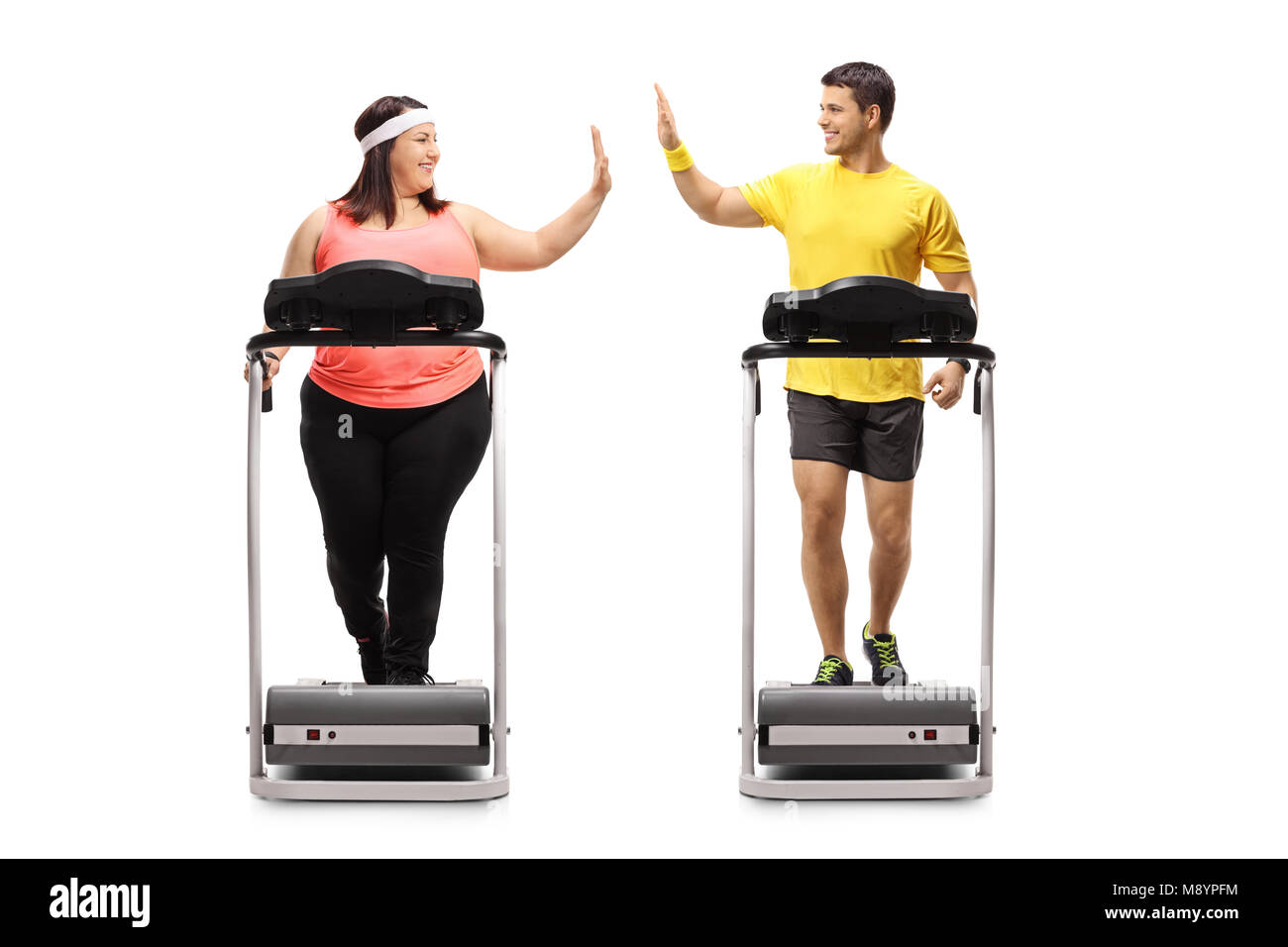 High fiving each other hi-res stock photography and images - Alamy