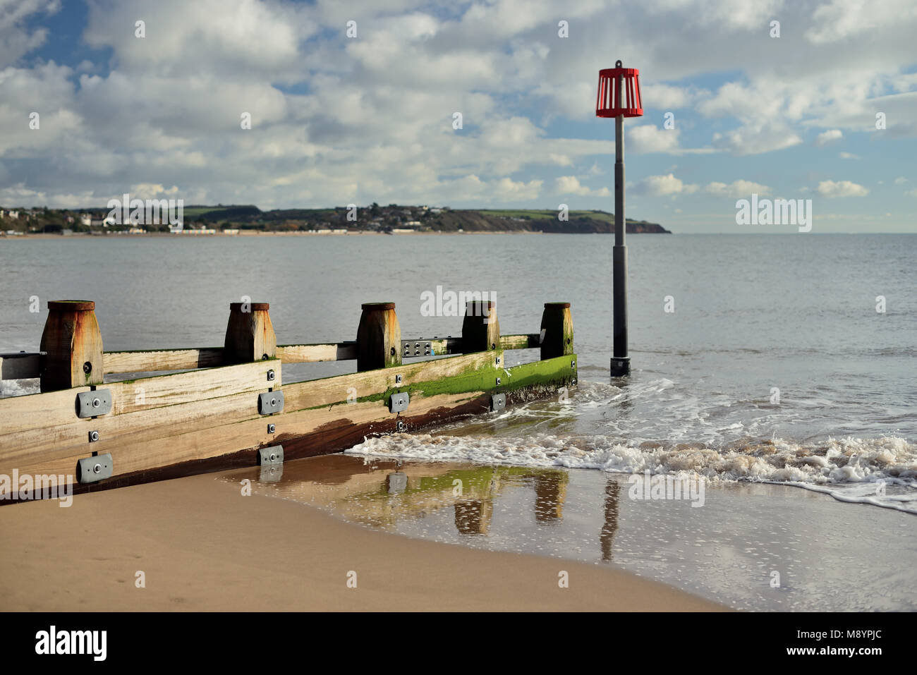 Exmouth Beach Groynes High Resolution Stock Photography and Images - Alamy