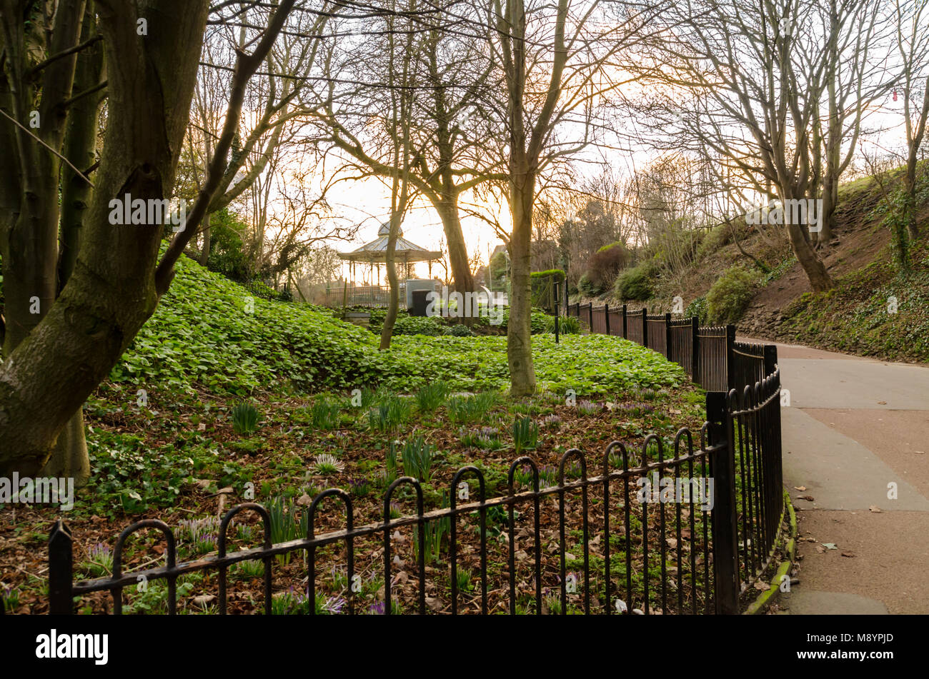Roker park pathway hi-res stock photography and images - Alamy
