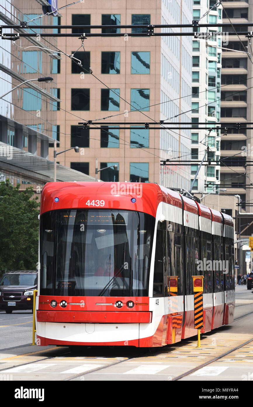 Famous streetcar,Toronto, Canada Stock Photo - Alamy