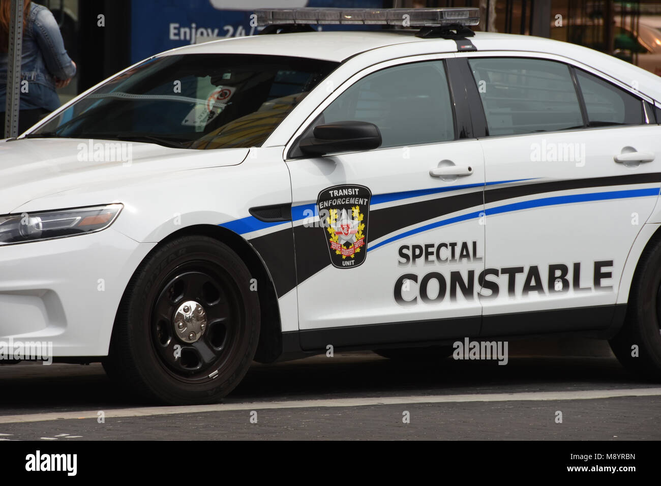 Transit enforcement, Toronto, Canada Stock Photo - Alamy