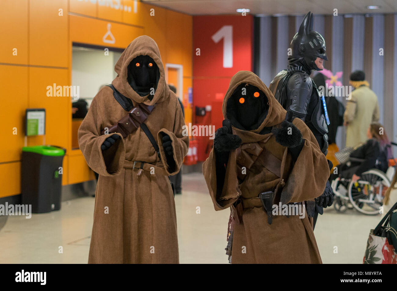 MCM Comic Con Birmingham March 2018 Stock Photo - Alamy